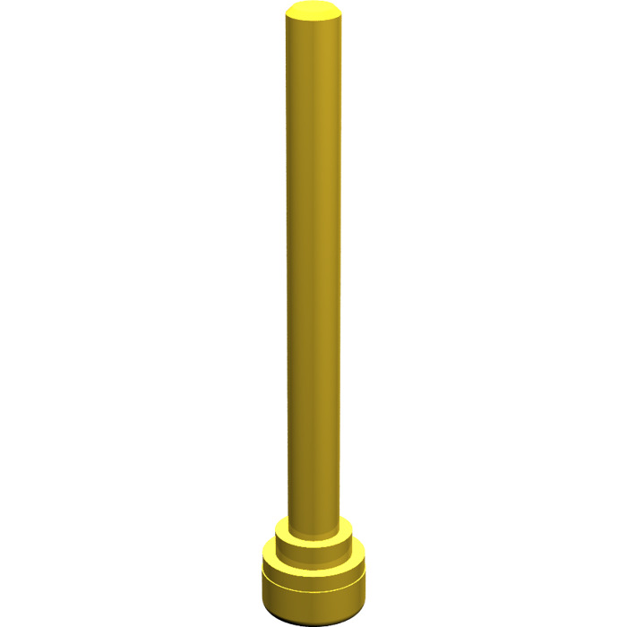 LEGO Yellow Antenna 1 x 4 with Flat Top (3957 / 28658) | Brick Owl ...