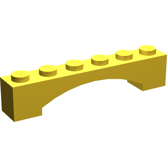 LEGO Arch 1 x 6 Raised Bow (92950) | Brick Owl - LEGO Marketplace