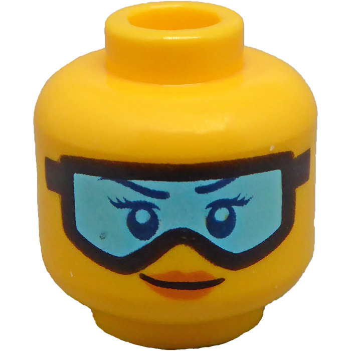 LEGO Arctic Exploration Ice Sculptor Minifigure Head (3626 / 38467 ...