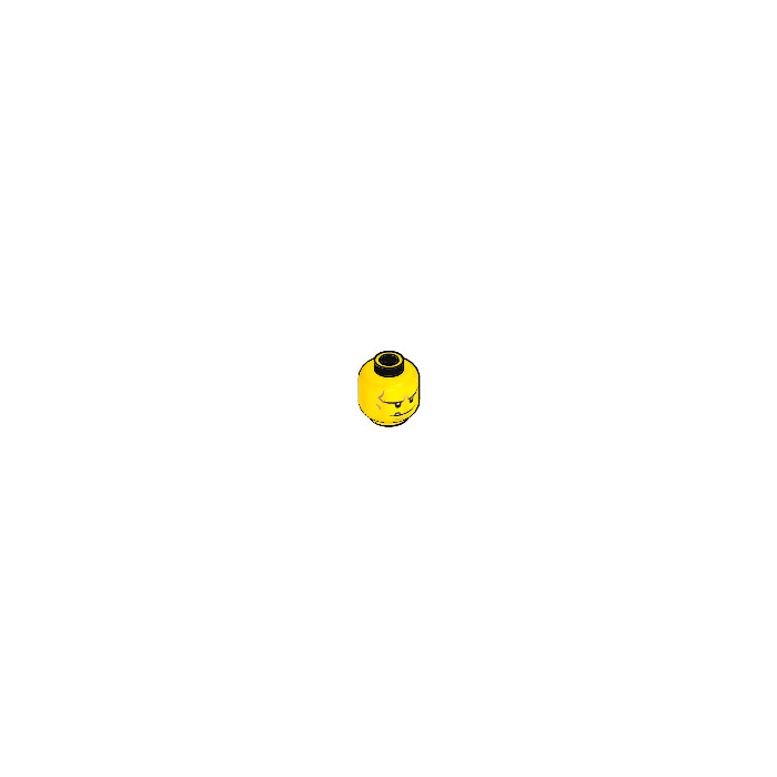 LEGO Yellow Axl with Neon Reddish Orange Visor and Gold Torso ...