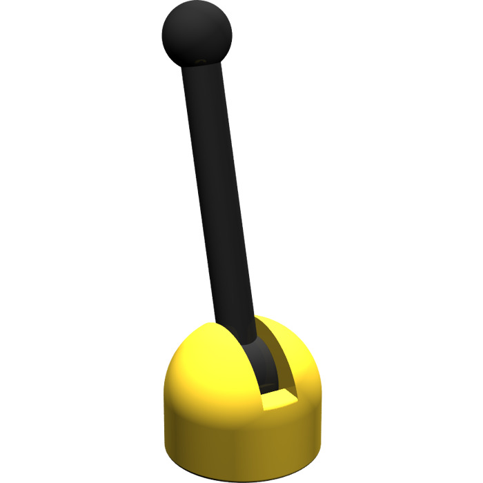 LEGO Yellow Base with Black Lever (4592 / 73587) | Brick Owl - LEGO ...
