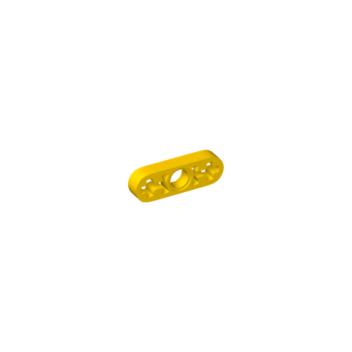 LEGO Yellow Beam 3 x 0.5 Thin with Axle Holes (6632 / 65123) | Brick ...