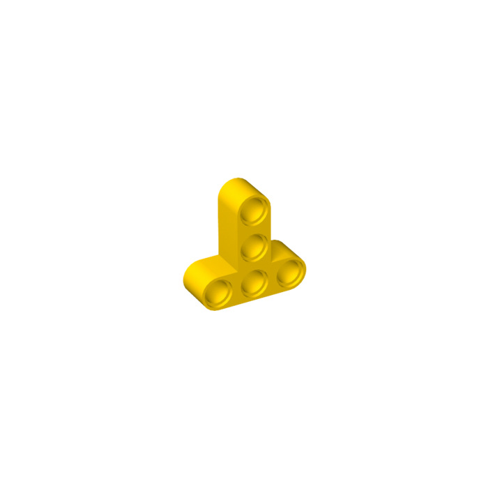 LEGO Yellow Beam 3 x 3 T-Shaped (60484) | Brick Owl - LEGO Marketplace