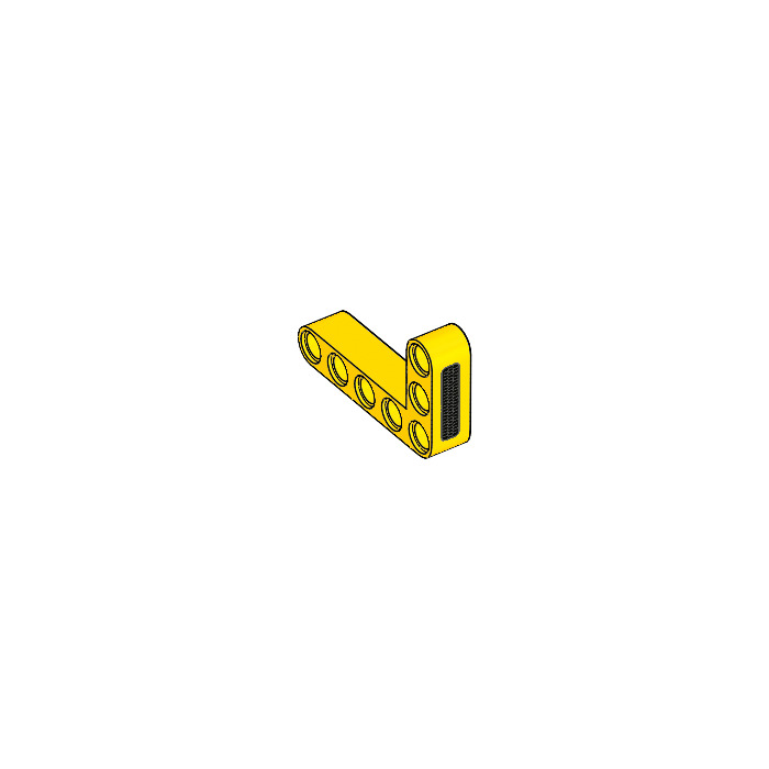 LEGO Yellow Beam 3 x 5 Bent 90 Degrees with Black Grille (32526 / 76934 ...