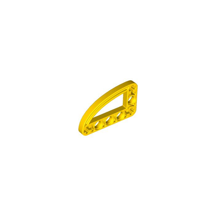 LEGO Yellow Beam 3 x 5 x 0.5 Bent 90 Degrees Quarter Ellipse (32250 / ...