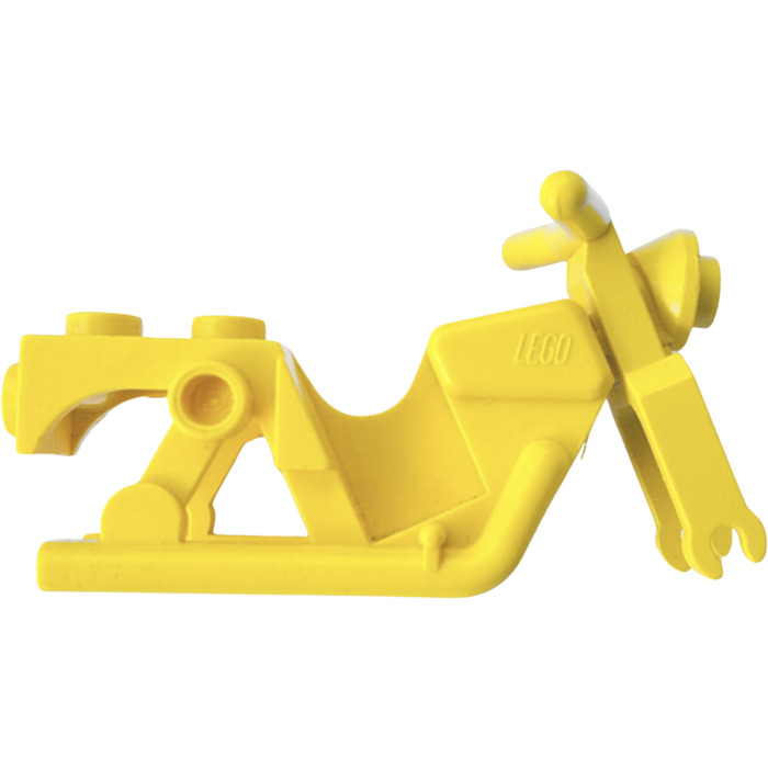 LEGO Yellow Bike 2 Wheel Motorcycle Body | Brick Owl - LEGO Marketplace