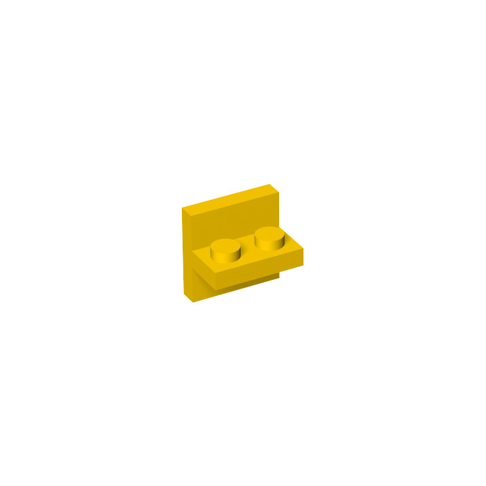 LEGO Yellow Bracket 1 x 2 with Vertical Tile 2 x 2 (41682) | Brick Owl ...