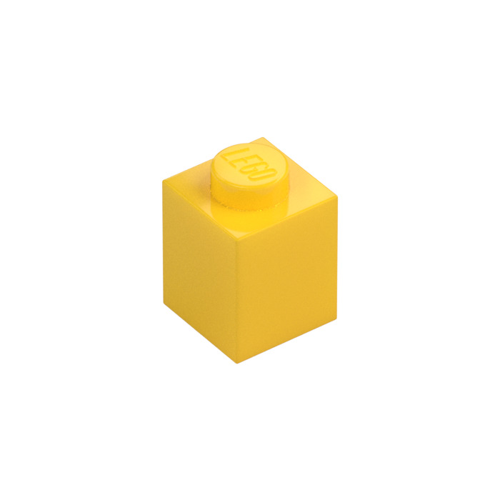LEGO Yellow Brick 1 x 1 with Eye with White Spot on Pupil (88394 / ...