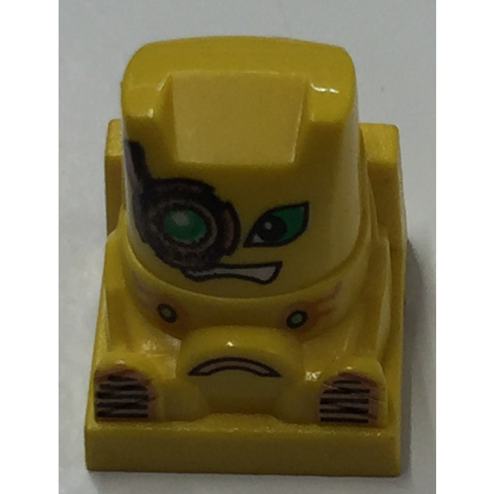 LEGO Yellow Brick 2 x 2 with Warrior Racer Figure (30599 / 40209 ...