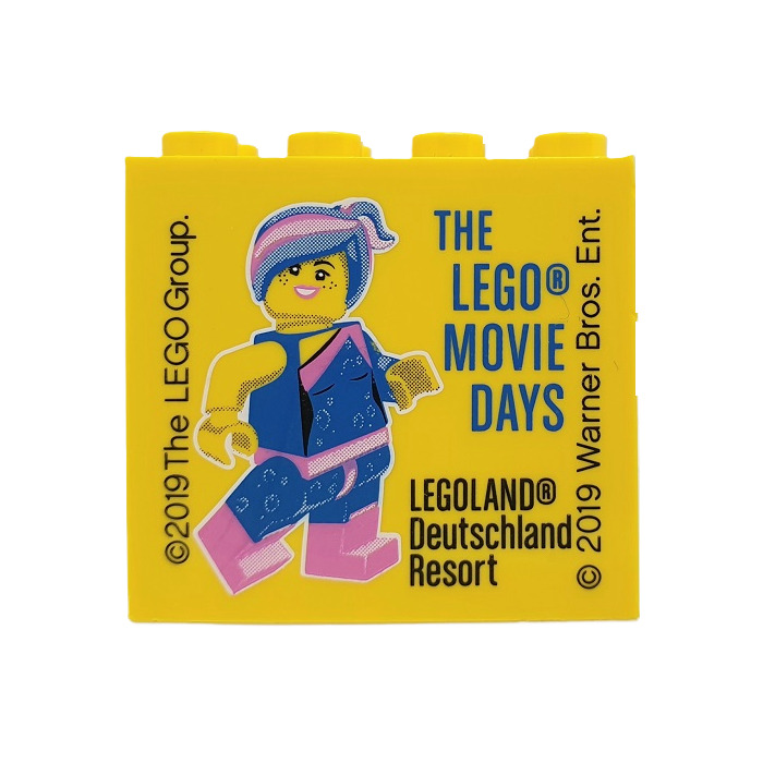 LEGO Brick 2 x 4 x 3 with Movie Days 2019 Legoland Deutschland Resort ...
