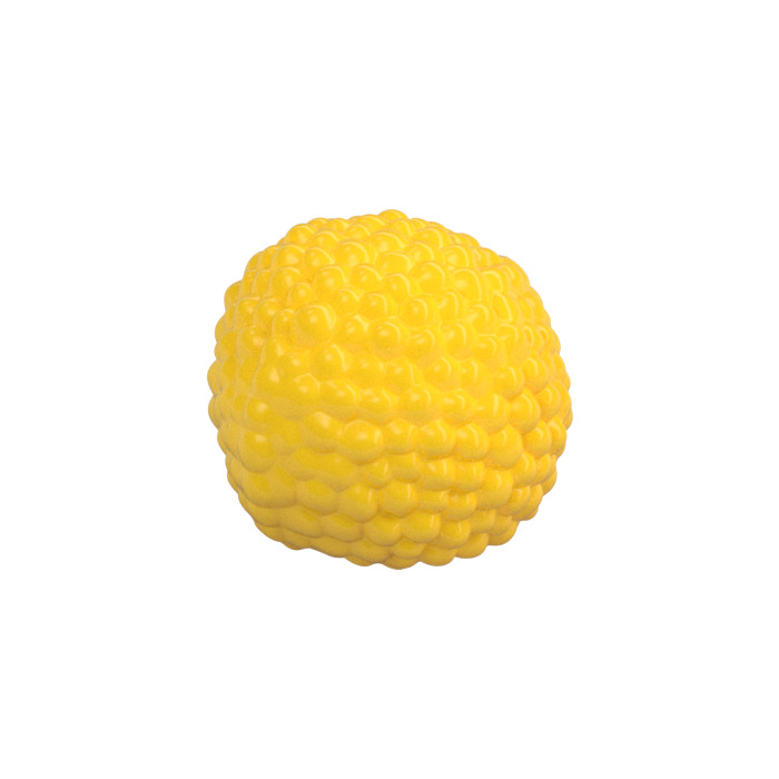 LEGO Yellow Bushy Bubble Style Hair (86385 / 87995) | Brick Owl