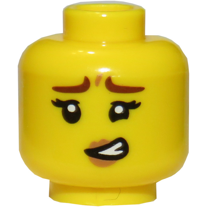 LEGO Cactus Girl Minifigure Head (3626 / 37753) | Brick Owl - LEGO ...