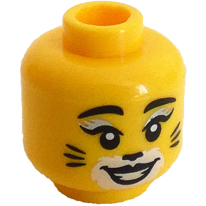 LEGO Cat Costume Girl Minifigure Head (3626 / 38207) | Brick Owl - LEGO ...