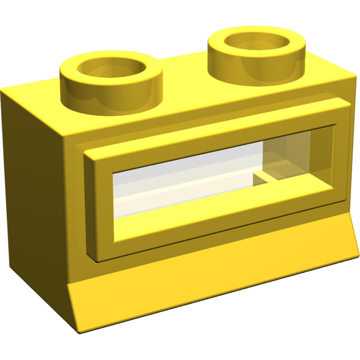 LEGO Yellow Classic Window 1 x 2 x 1 | Brick Owl - LEGO Marketplace