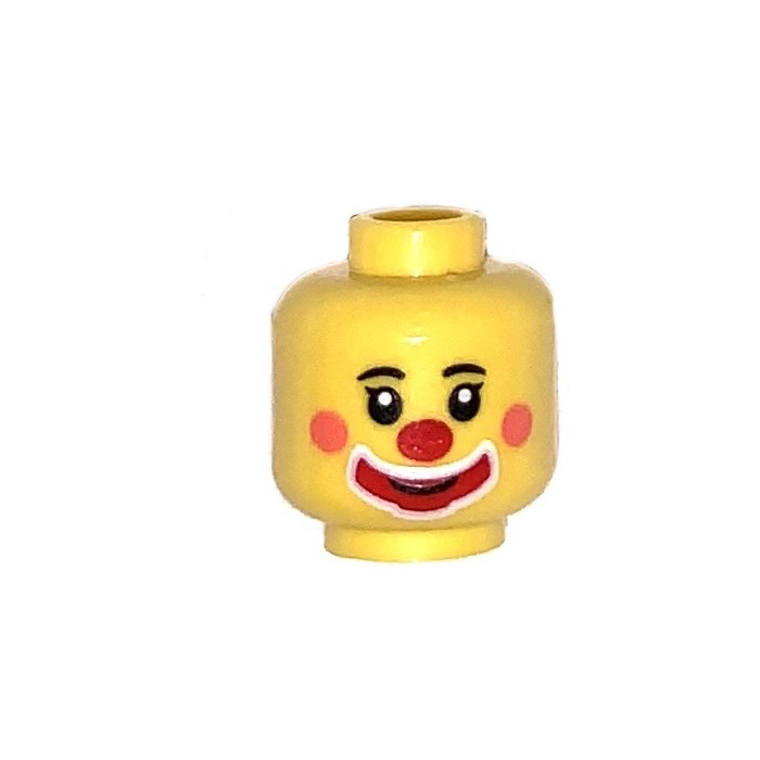 LEGO Yellow Clown Head with red Cheeks (3274) | Brick Owl - LEGO ...