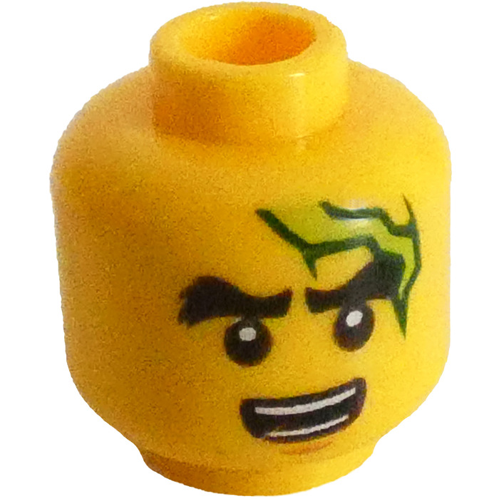 LEGO Yellow Cole head (3626 / 27140) | Brick Owl - LEGO Marketplace