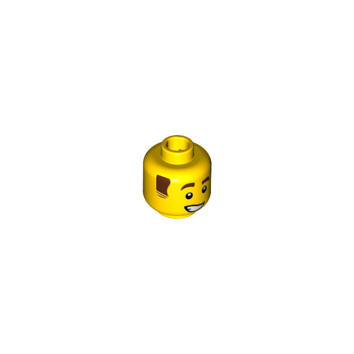 LEGO Cowboy Costume Guy Minifigure Head (3626 / 38202) | Brick Owl