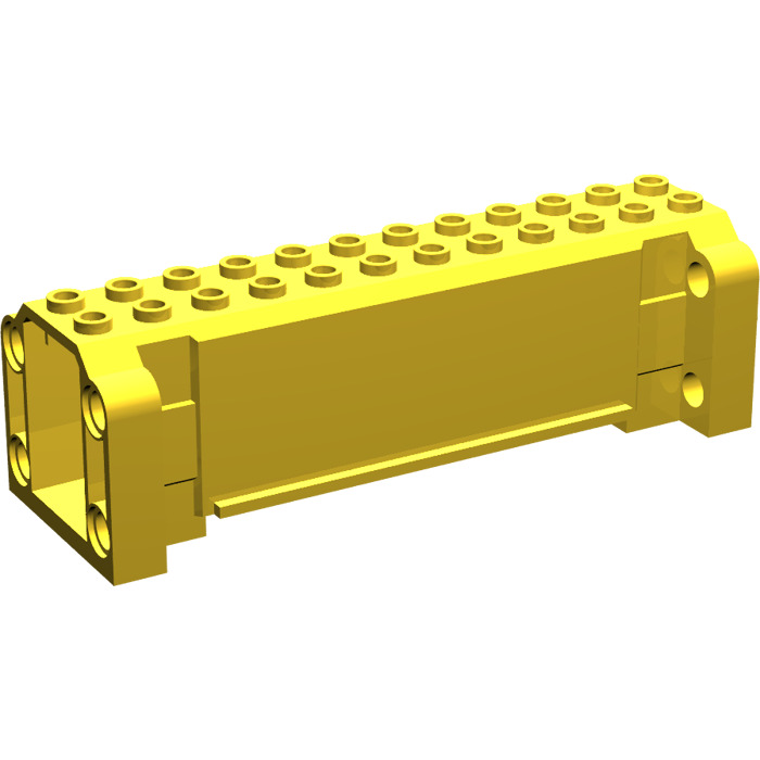 LEGO Yellow Crane Section 4 x 12 x 3 with 8 Pin Holes (52041) | Brick ...