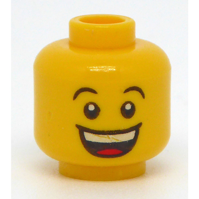 LEGO Yellow Creator Expert Head (14742 / 23094) | Brick Owl - LEGO ...