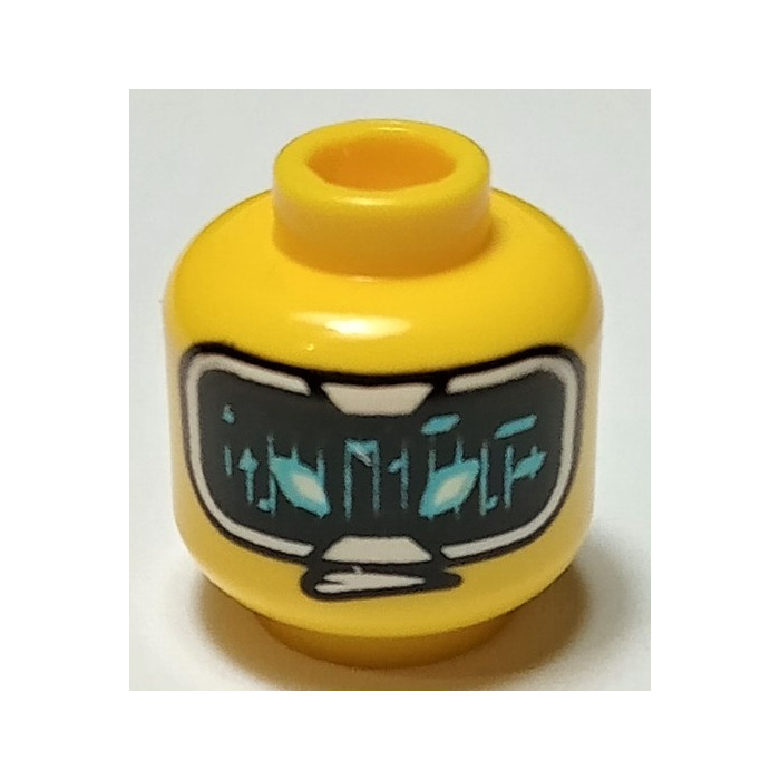 LEGO Yellow Digi Cole Head (3626) | Brick Owl - LEGO Marketplace