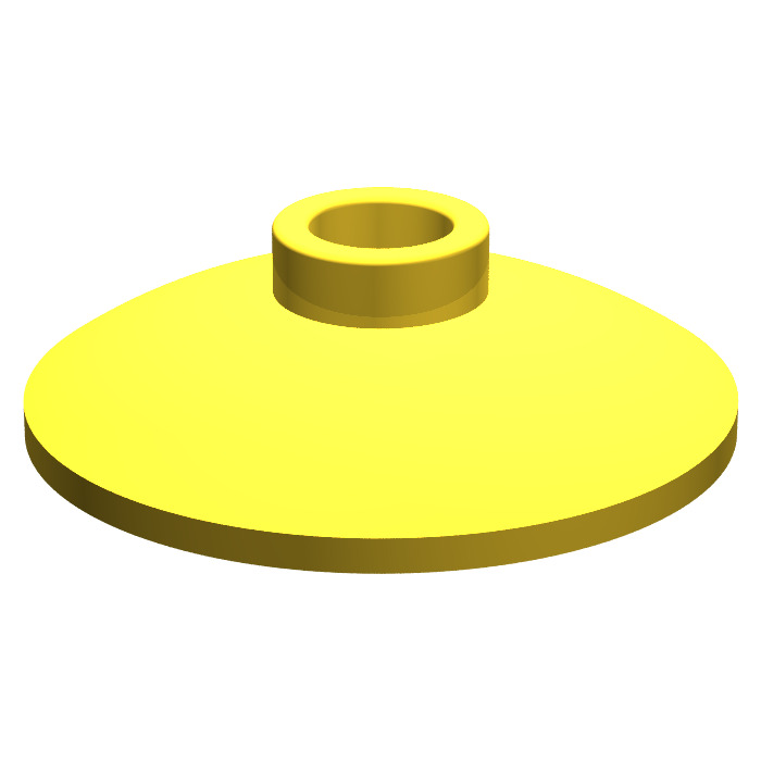 LEGO Yellow Dish 2 x 2 (4740 / 30063) | Brick Owl - LEGO Marketplace