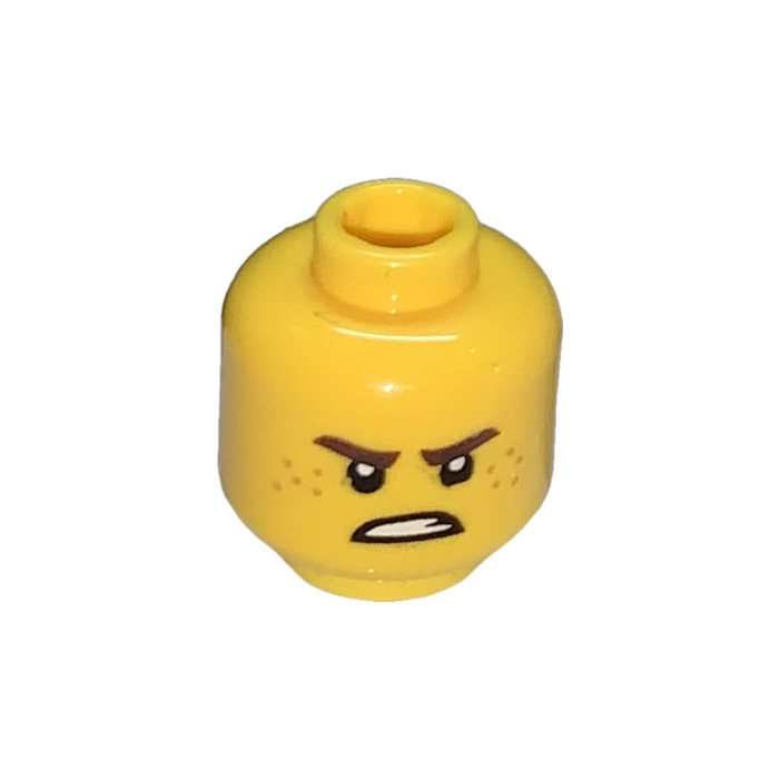 LEGO Yellow Dragons Rising Jay Head (3274 / 102853) | Brick Owl - LEGO ...