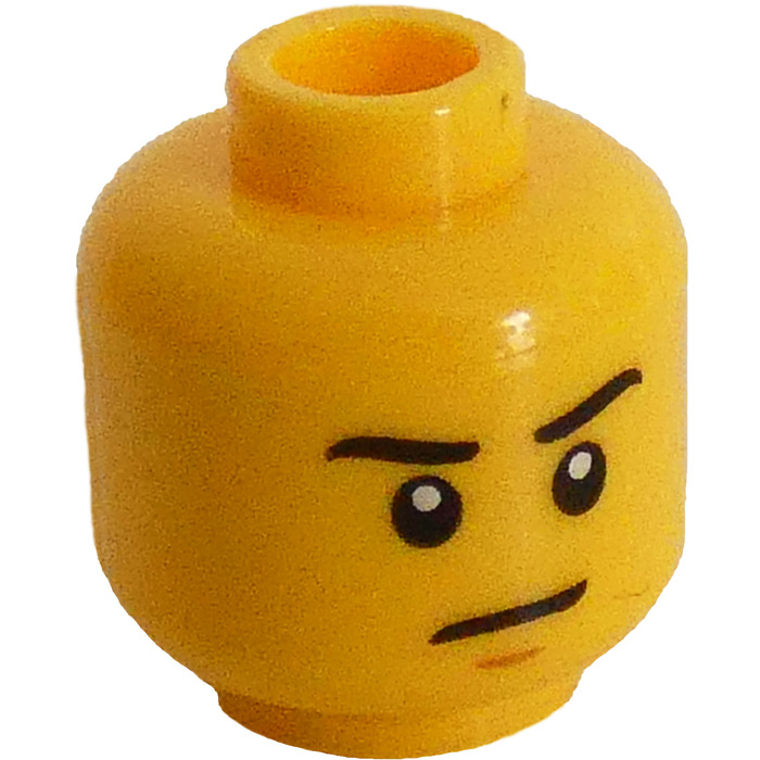 LEGO Yellow Dual Sided Scared Head (23090 / 59877) | Brick Owl - LEGO ...