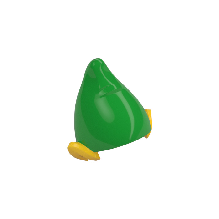 LEGO Ears with Bright Green Elf Hat (15941 / 110032) | Brick Owl - LEGO ...