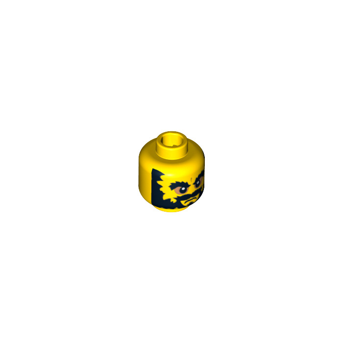 LEGO Yellow Evil Dwarf Head (3626 / 97085) | Brick Owl - LEGO Marketplace
