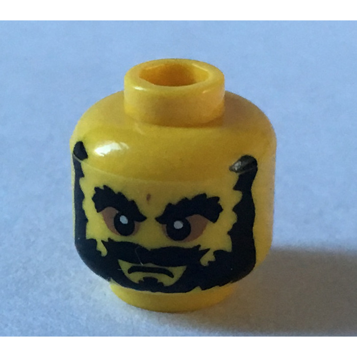 LEGO Yellow Evil Dwarf Head (3626 / 97085) | Brick Owl - LEGO Marketplace
