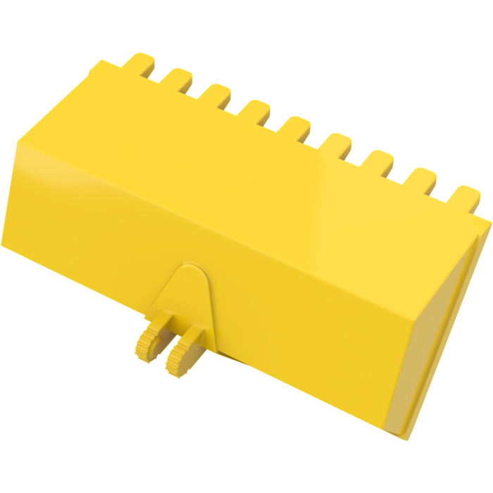 LEGO Yellow Excavator Bucket 4 x 8 (Smooth Inside) (47508) | Brick Owl ...