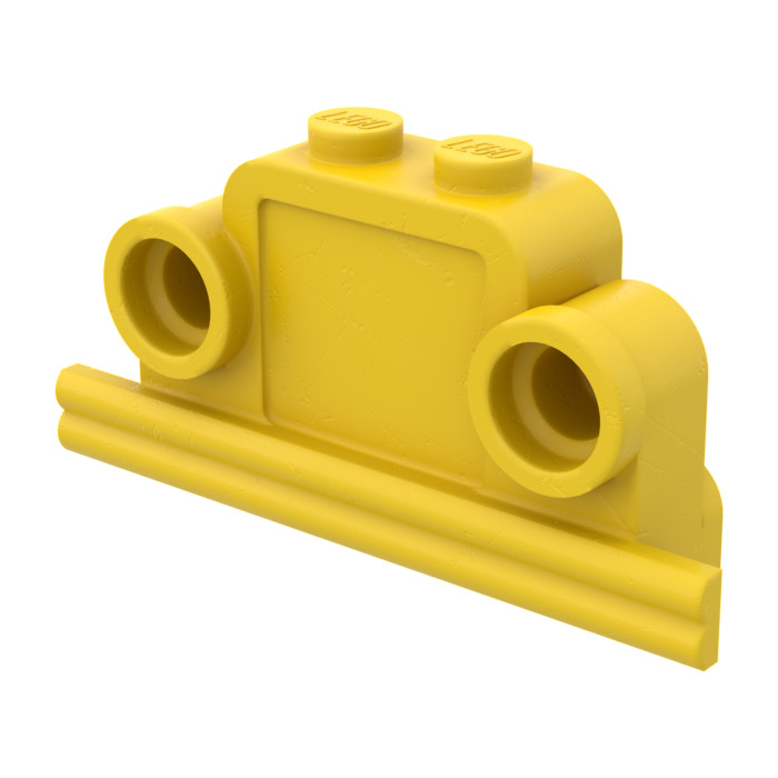 LEGO Fabuland Brick 1 x 4 x 2 Car Front with Headlights | Brick Owl