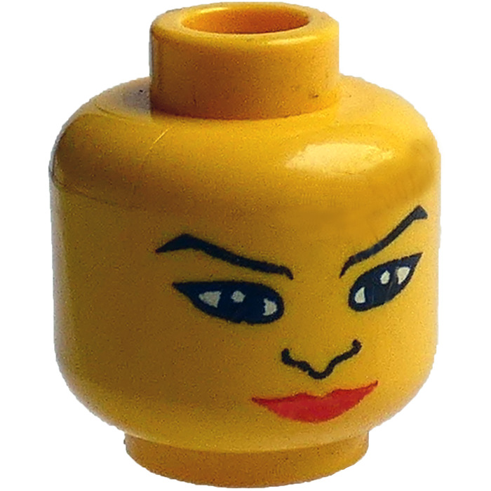 LEGO Yellow Female Indian with Quiver Head (3626) | Brick Owl - LEGO ...