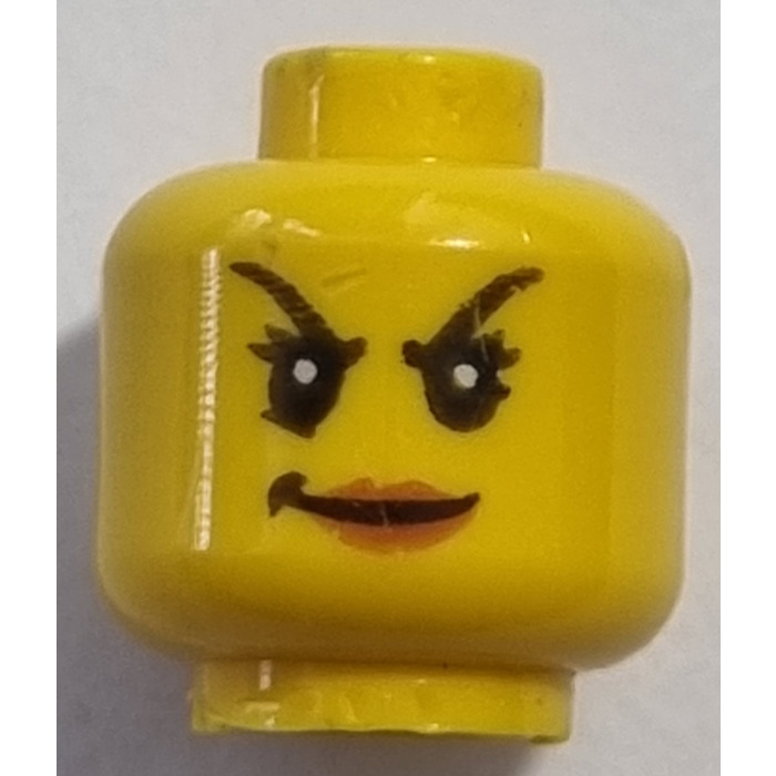 LEGO Yellow Female with Medallion Minifigure Head (3626 / 20283 ...