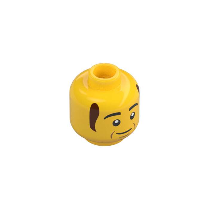 LEGO Yellow Fireman Bob Minifigure Head (3626 / 74156) | Brick Owl ...