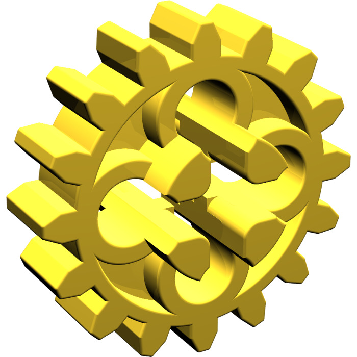 LEGO Gear with 16 Teeth Unreinforced (4019) | Brick Owl - LEGO Marketplace