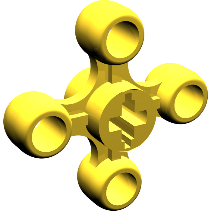 LEGO Yellow Gear with 4 Knobs (32072 / 49135) | Brick Owl - LEGO ...