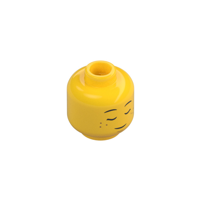 LEGO Yellow Girl Minifigure Head (3626 / 80109) | Brick Owl - LEGO ...