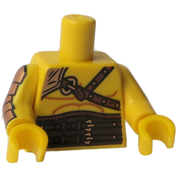 LEGO Yellow Gladiator Torso (88585) | Brick Owl - LEGO Marketplace