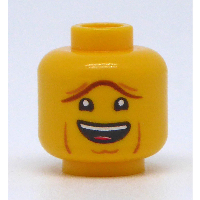 LEGO Yellow Gone Golfin' President Business Minifigure Head (3626 / ...