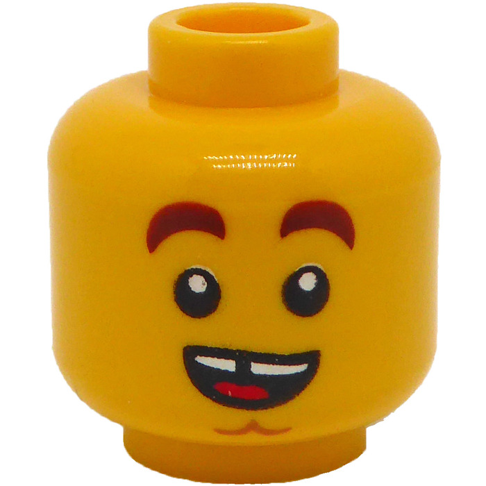LEGO Yellow Hacksaw Hank with Minifigure Head (3626 / 68031) | Brick Owl