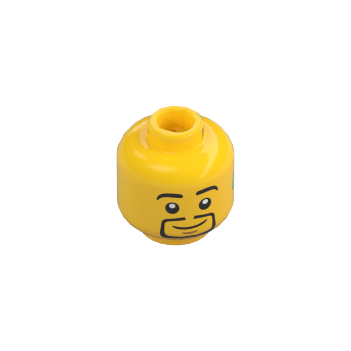 LEGO Head with Goatee and Hearing Device (3626 / 101368) | Brick Owl
