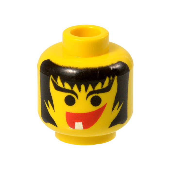 LEGO Yellow Head with Single Tooth (3626) | Brick Owl - LEGO Marketplace
