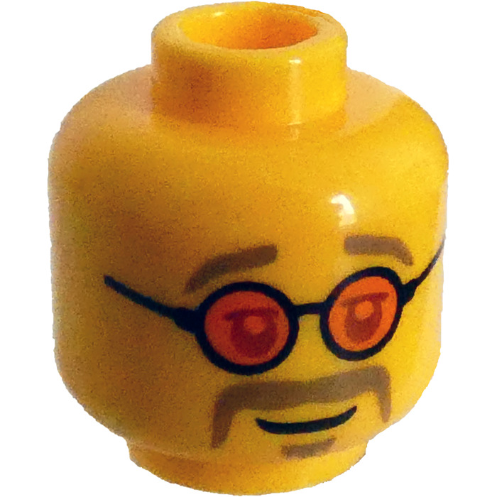 LEGO Head with Sunglasses and Moustache (3626) | Brick Owl