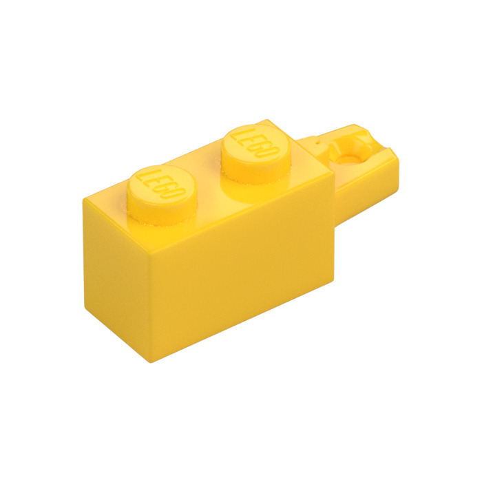 LEGO Yellow Hinge Brick 1 x 2 with Horizontal Finger (30541 / 53028 ...