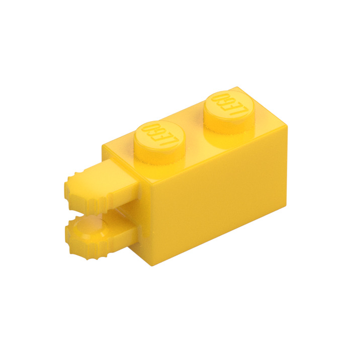 LEGO Hinge Brick 1 x 2 with Horizontal Fingers (30540 / 54672) | Brick ...