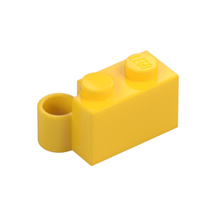 LEGO Yellow Hinge Brick 1 x 4 Swivel Base (3831) | Brick Owl - LEGO ...