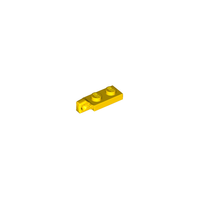 LEGO Yellow Hinge Plate 1 x 2 with Single Finger on End Vertical ...