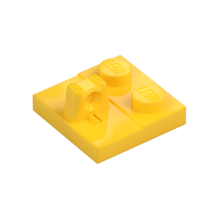 LEGO Yellow Hinge Plate 2 x 2 with Top Finger (53968 / 92582) | Brick Owl