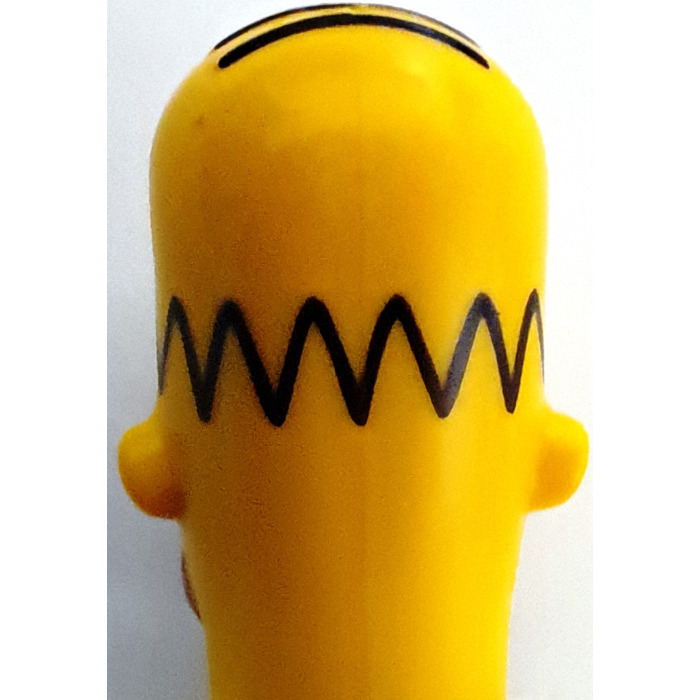 LEGO Yellow Homer Simpson Head with Wide Eyes (16807 / 111514) | Brick Owl